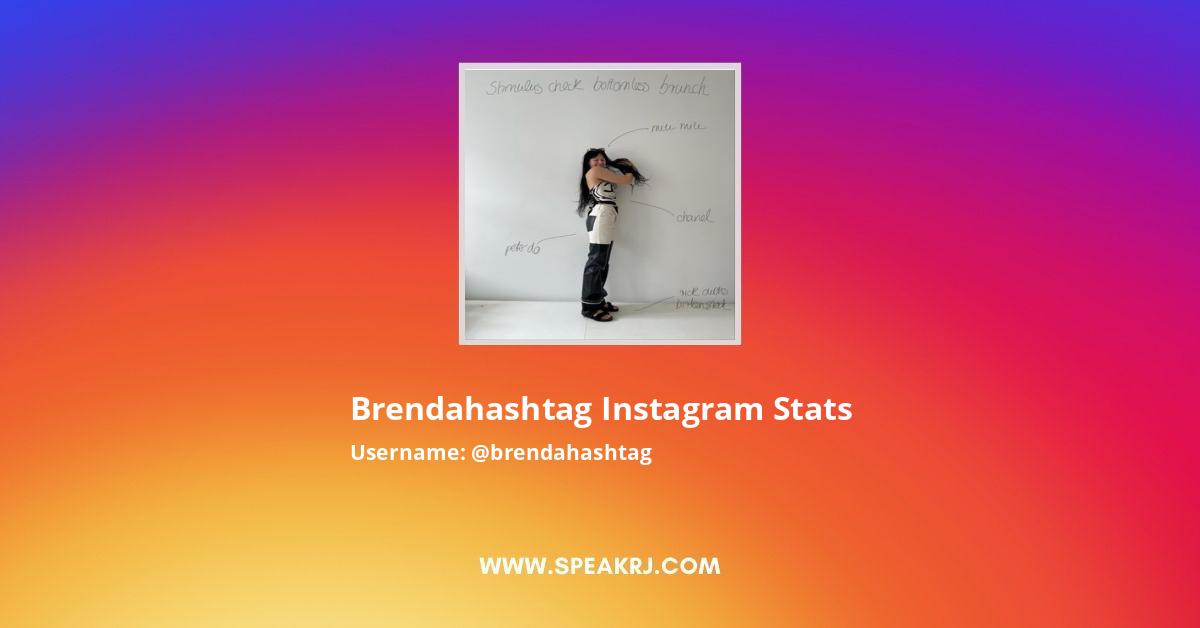 brenda Instagram Followers Statistics / Analytics - SPEAKRJ Stats