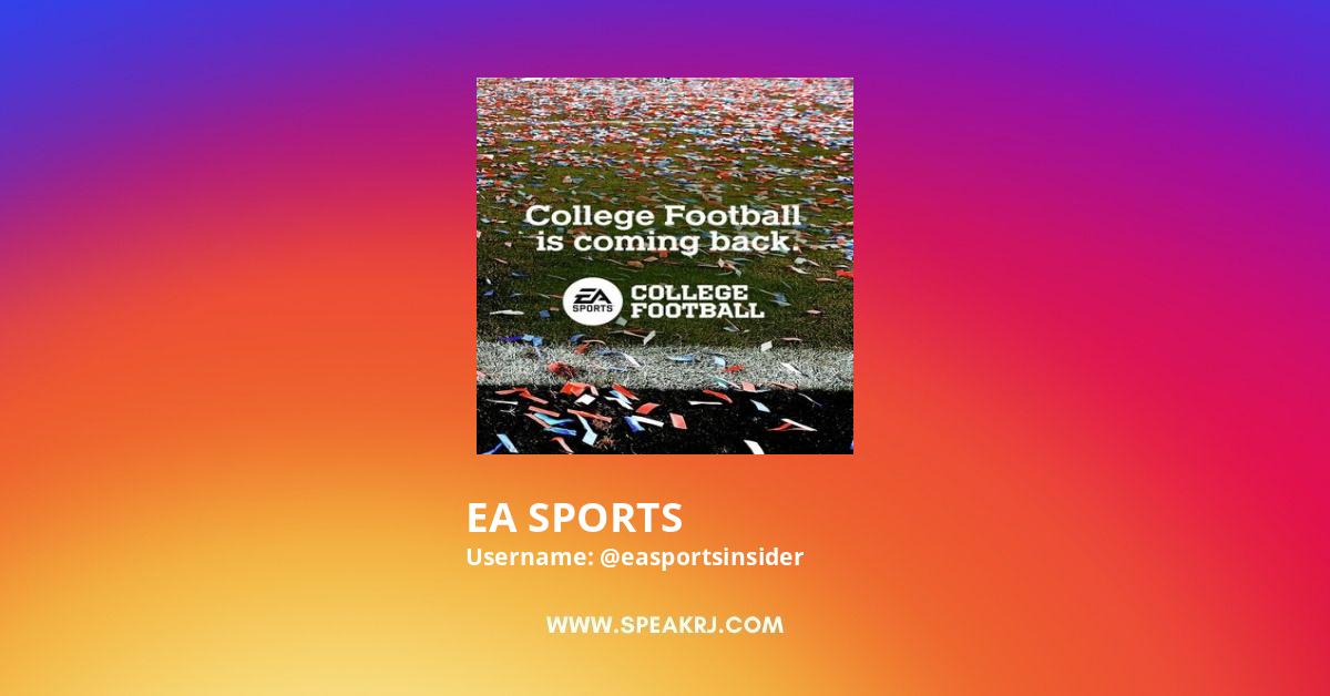 EA SPORTS Instagram Followers Statistics / Analytics - SPEAKRJ Stats