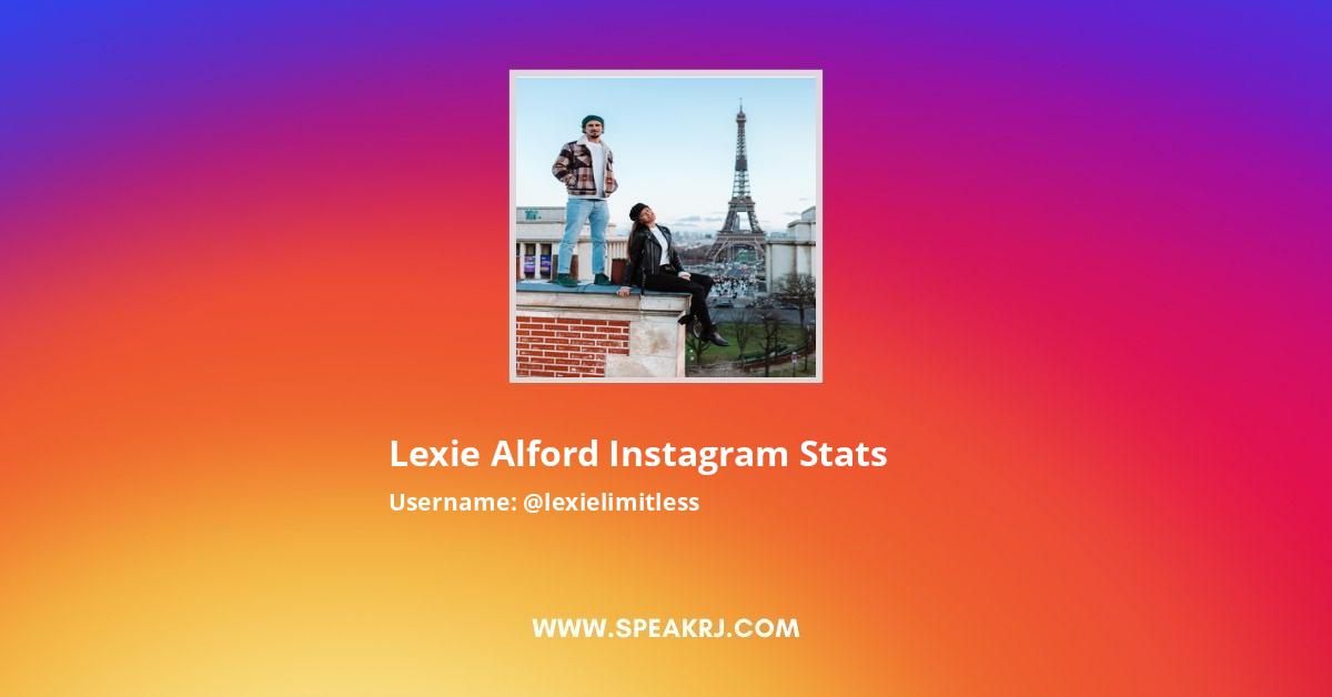 Lexie Alford Instagram Followers Statistics / Analytics - SPEAKRJ Stats