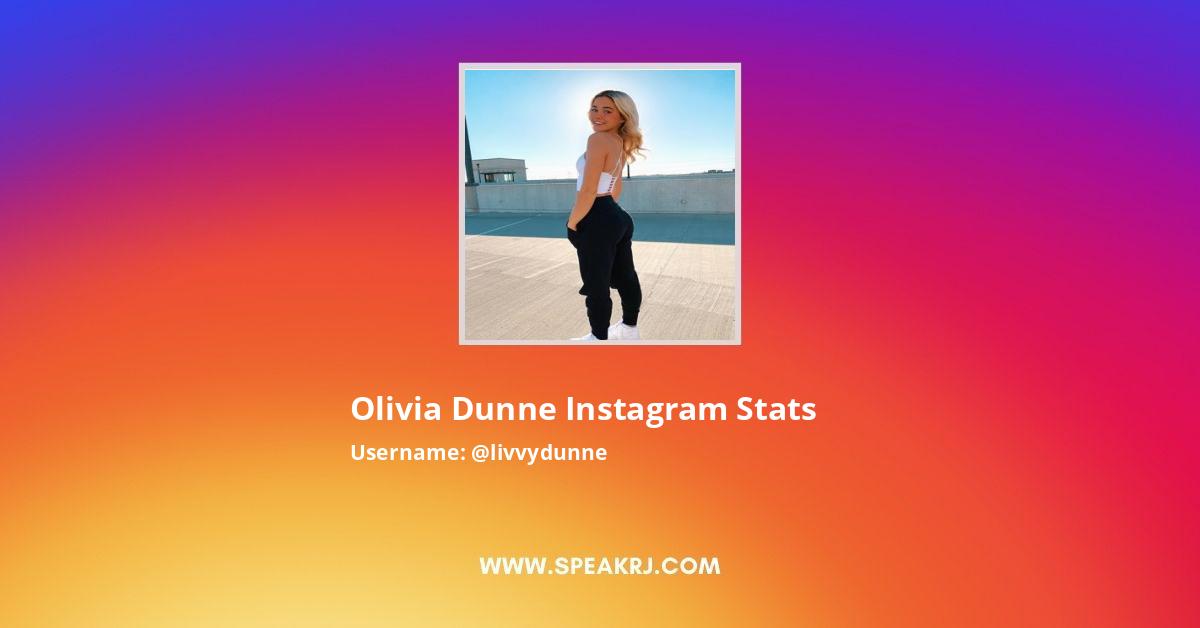 Olivia Dunne Instagram Followers Statistics / Analytics - SPEAKRJ Stats