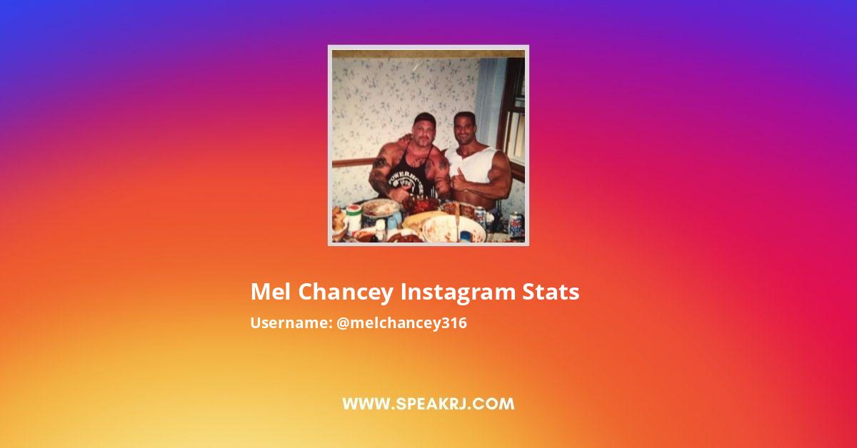 Mel Chancey Instagram Followers Statistics / Analytics - SPEAKRJ Stats