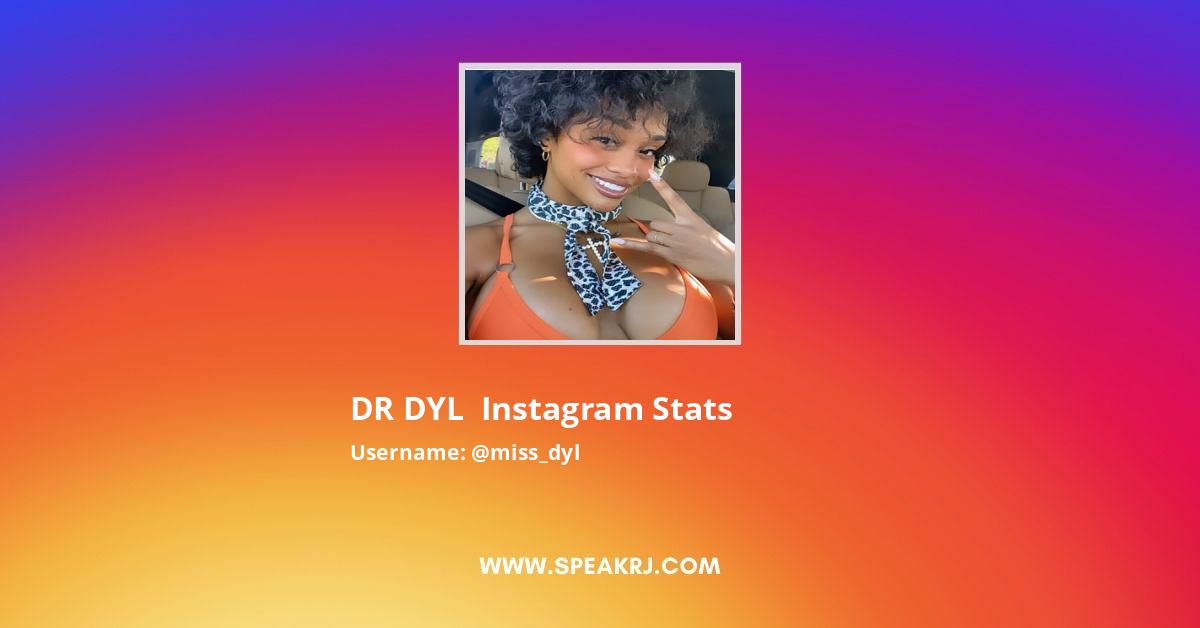 Miss_dyl Instagram Followers Statistics / Analytics - SPEAKRJ Stats
