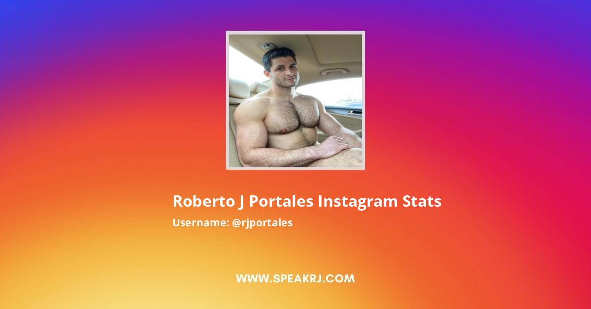 Roberto Portales Instagram Followers Statistics / Analytics - SPEAKRJ Stats