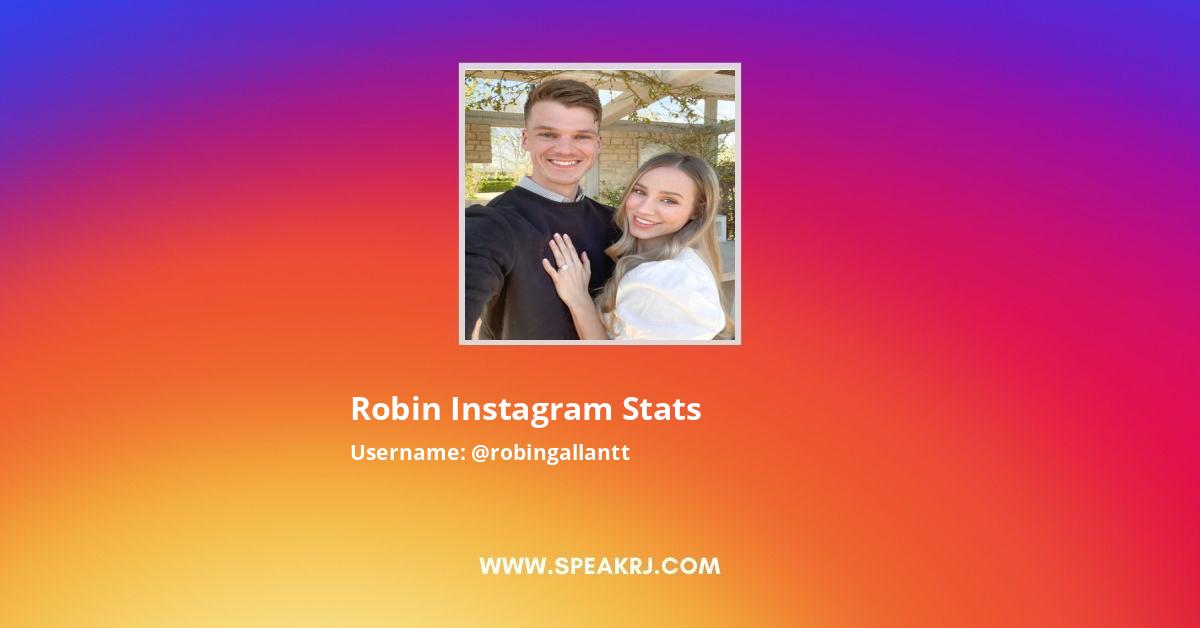 Robin Instagram Followers Statistics / Analytics - SPEAKRJ Stats