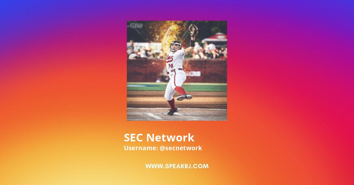 SEC Network Instagram Influence Stats - SPEAKRJ Stats