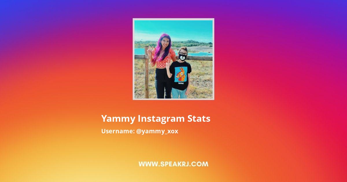 Yammy Instagram Followers Statistics / Analytics - SPEAKRJ Stats