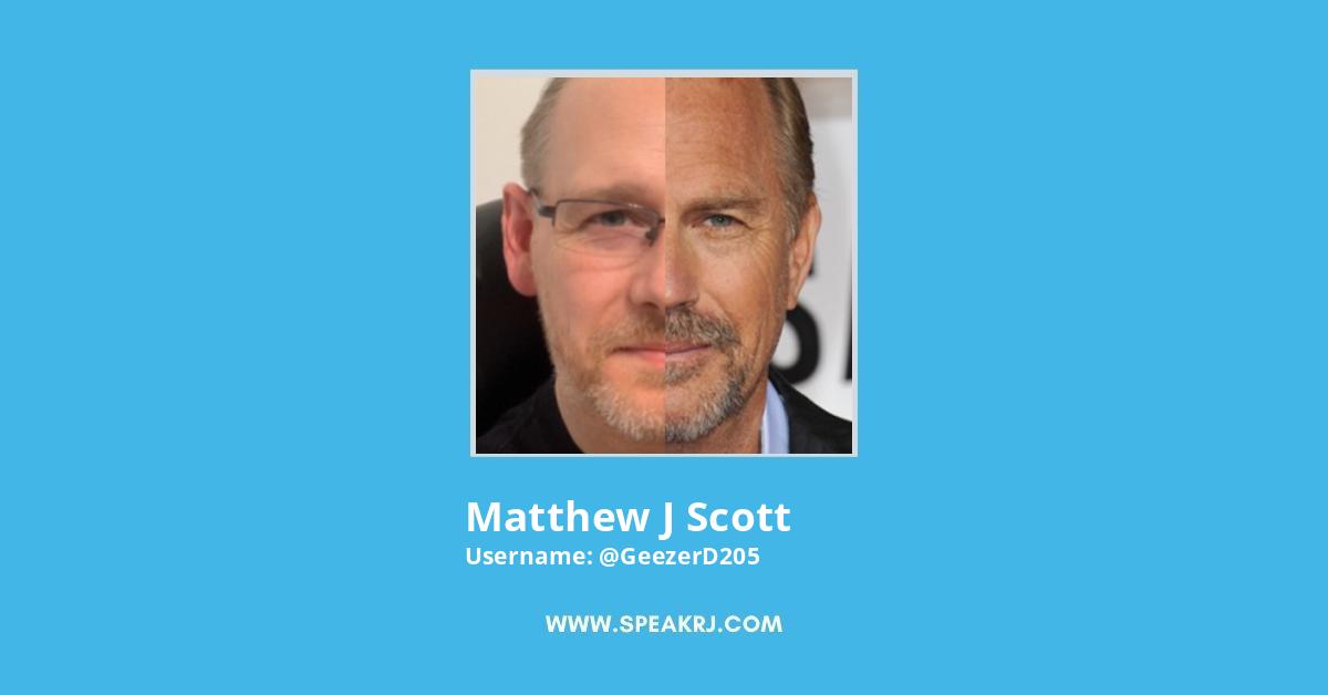 Matthew J Scott Twitter Followers Statistics / Analytics - SPEAKRJ Stats