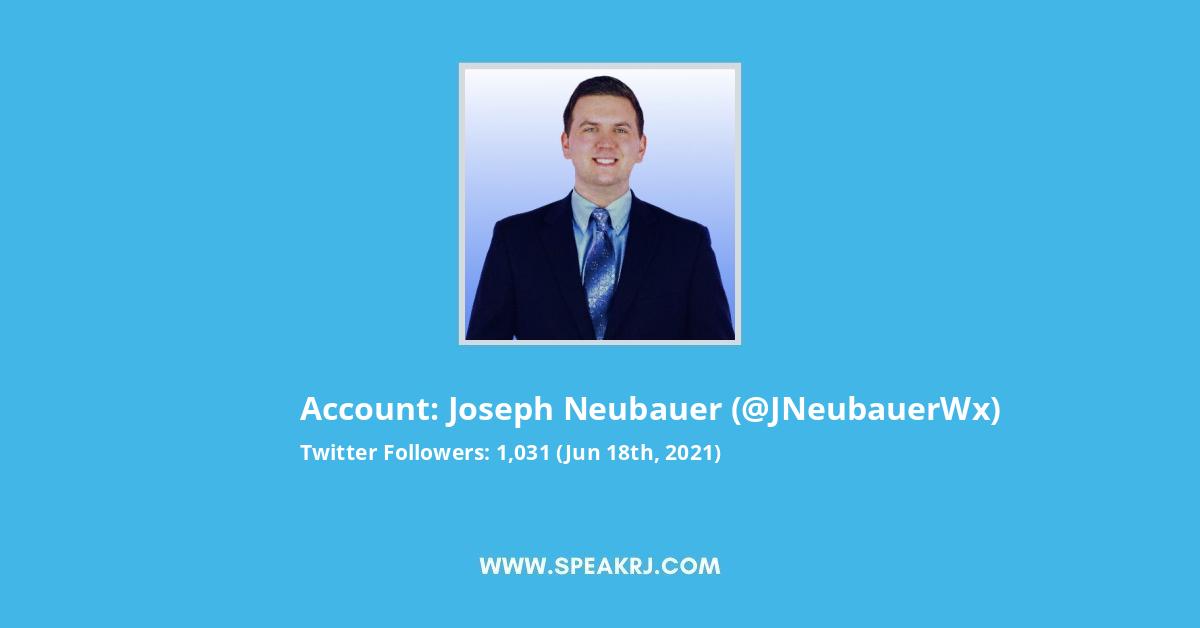 Joseph Neubauer Twitter Followers Statistics / Analytics - SPEAKRJ Stats