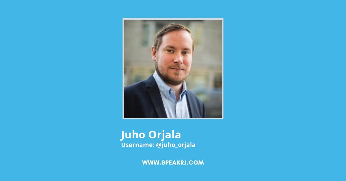 Juho Orjala Twitter Followers Statistics / Analytics - SPEAKRJ Stats