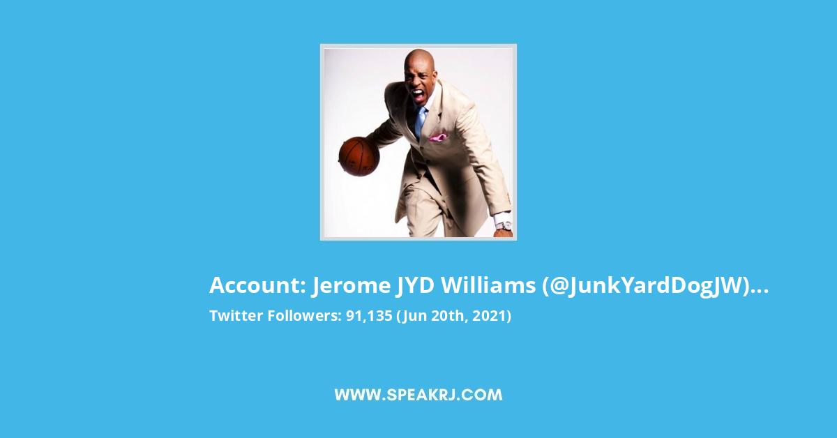 Jerome JYD Williams Twitter Followers Statistics / Analytics - SPEAKRJ ...