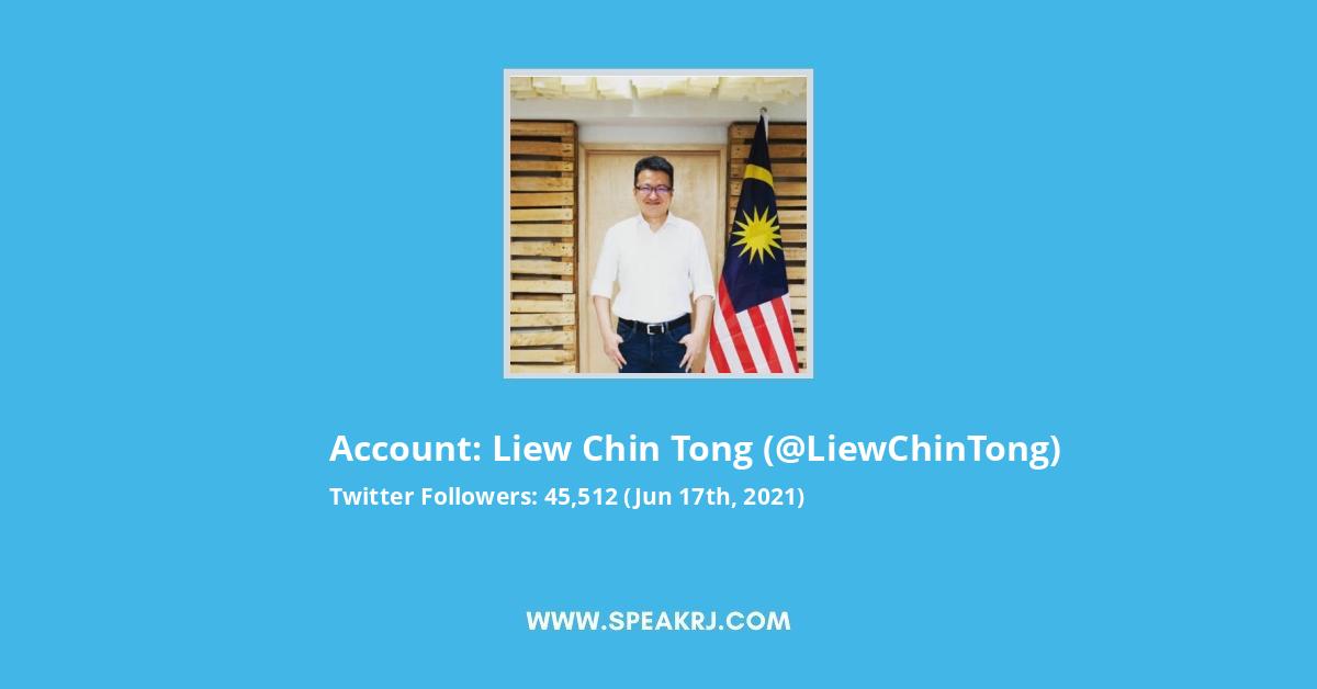 Liew Chin Tong Twitter Followers Statistics / Analytics - SPEAKRJ Stats