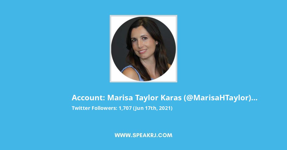 Marisa Taylor Karas Twitter Followers Statistics / Analytics - SPEAKRJ ...