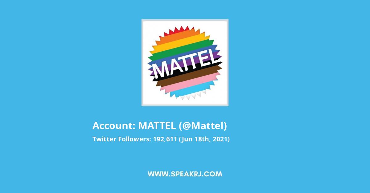 MATTEL Twitter Followers Statistics / Analytics - SPEAKRJ Stats