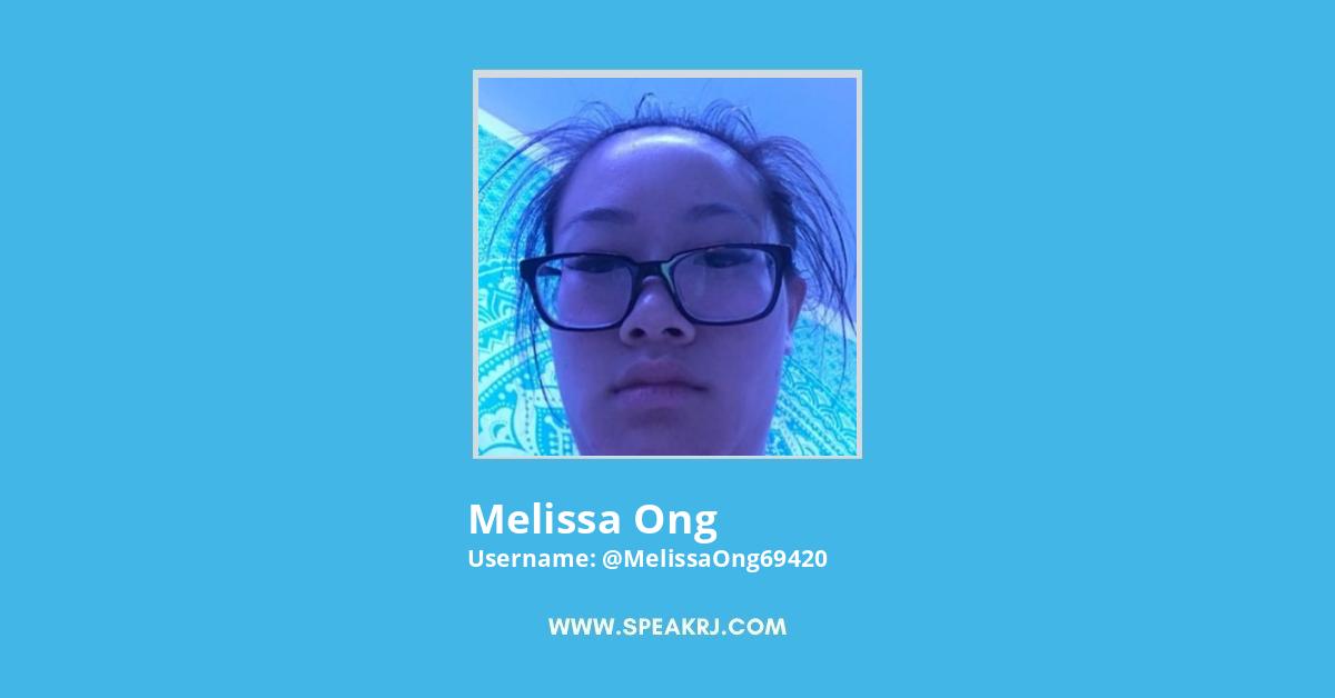 Melissa Ong Twitter Followers Statistics Analytics Speakrj Stats