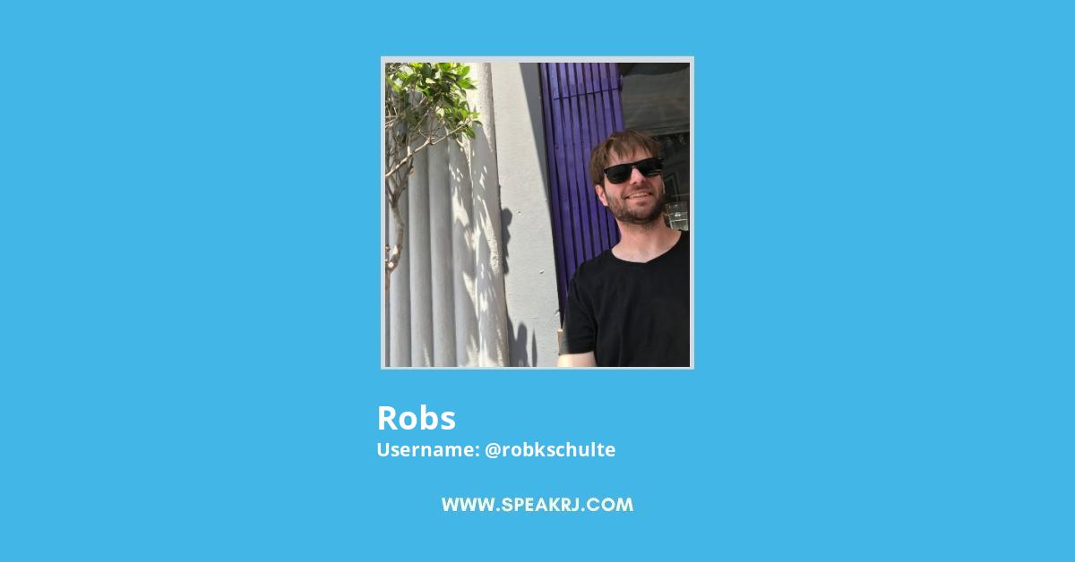 Robs Twitter Tweets & Media Stats - SPEAKRJ