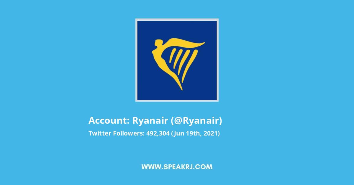 Ryanair Twitter Followers Statistics / Analytics - SPEAKRJ Stats