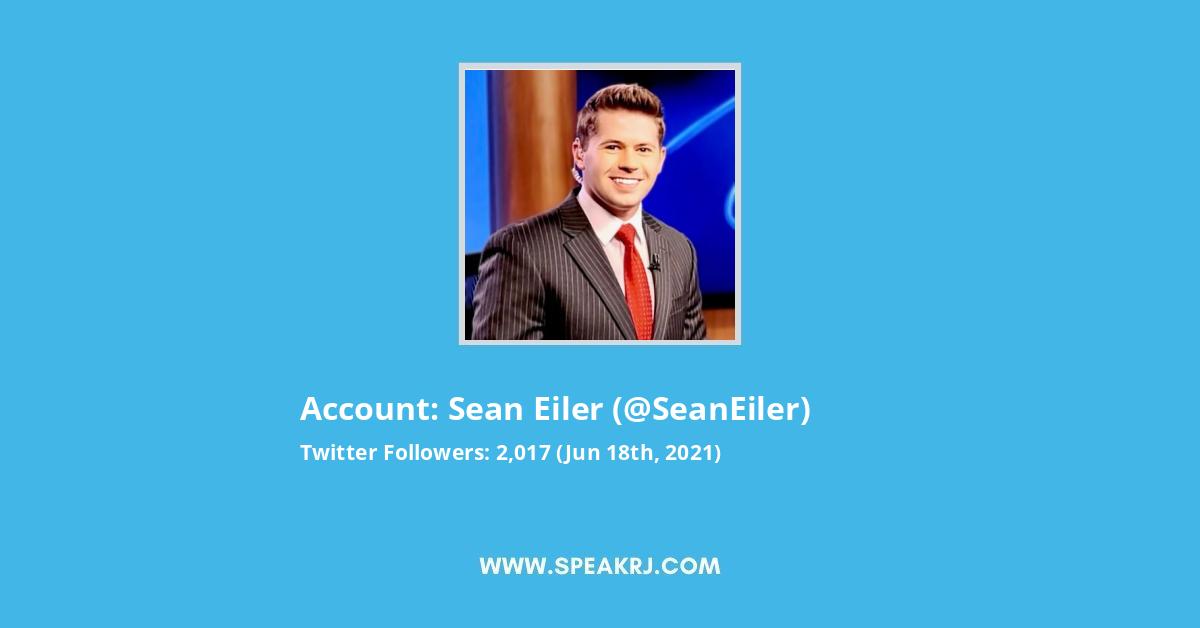 Sean Eiler Twitter Followers Statistics / Analytics - SPEAKRJ Stats