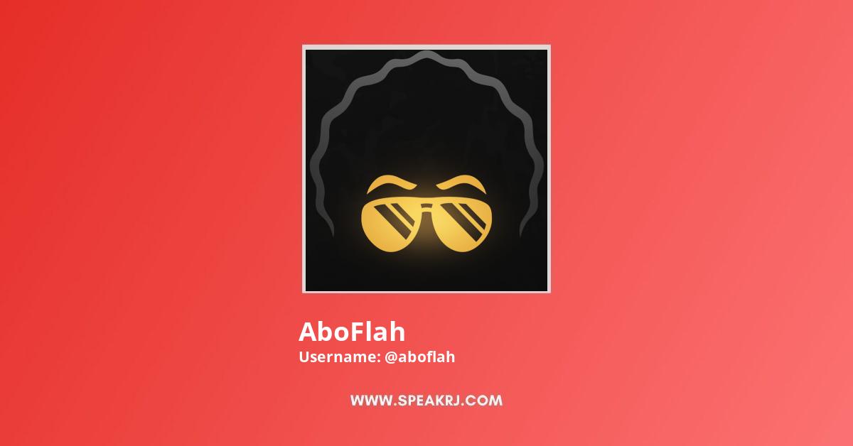 AboFlah YouTube Channel Statistics / Analytics - SPEAKRJ Stats