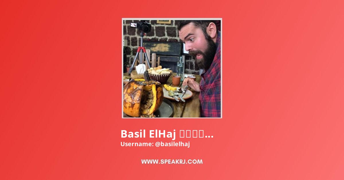 Basil ElHaj باسل الحاج YouTube Channel Statistics / Analytics - SPEAKRJ ...