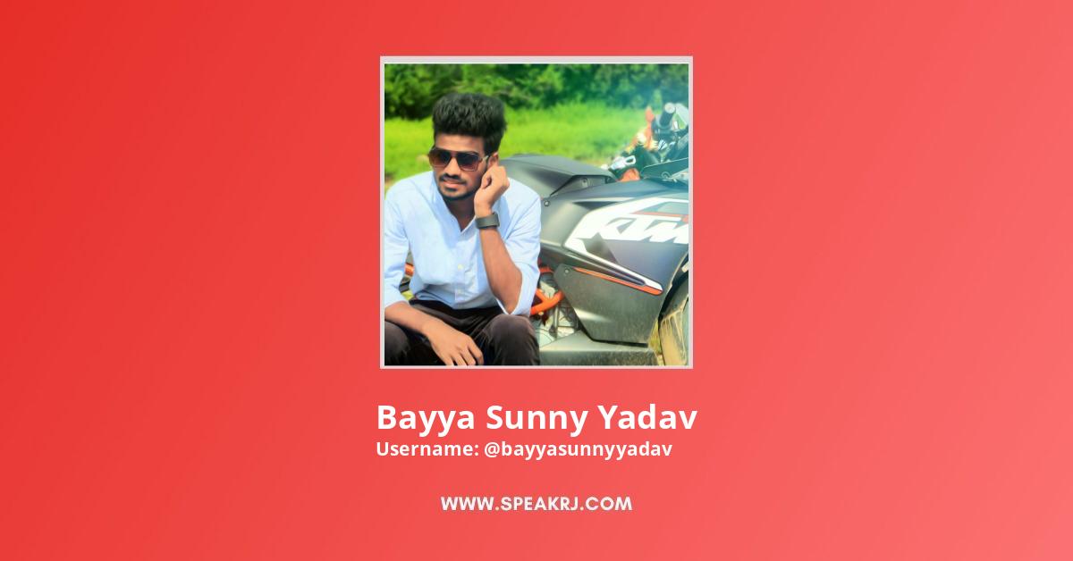 Bayya Sunny Yadav YouTube Channel Statistics / Analytics - SPEAKRJ Stats