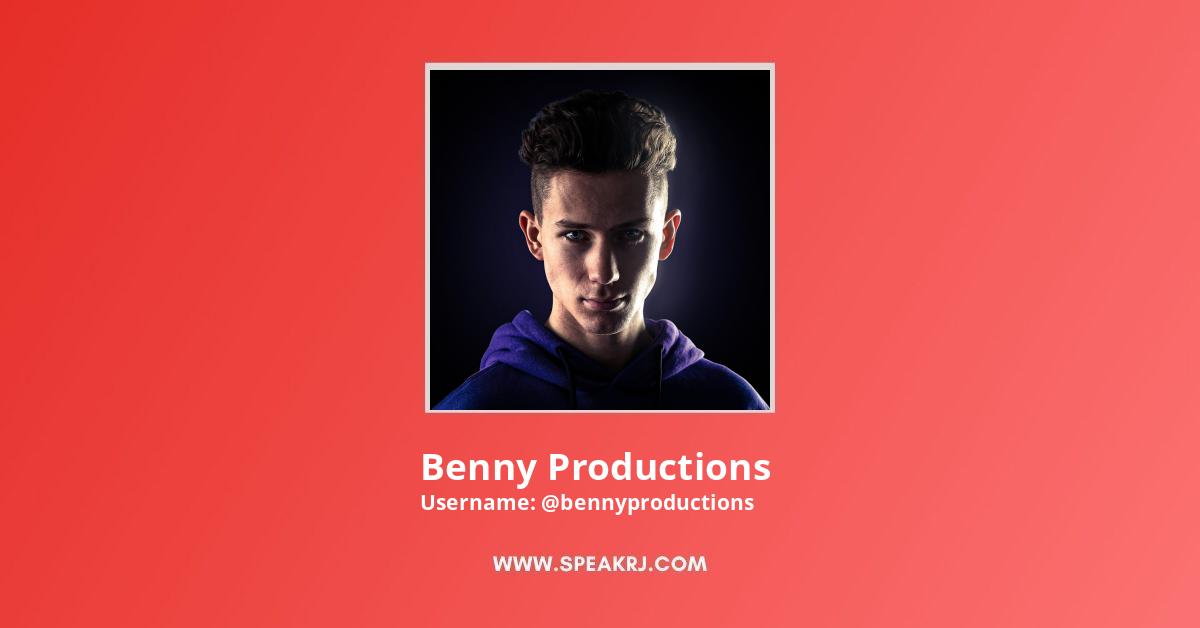 Benny Productions YouTube Channel Statistics / Analytics - SPEAKRJ Stats
