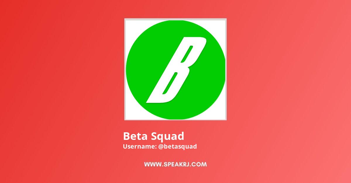 Beta Squad YouTube Channel Statistics / Analytics - SPEAKRJ Stats