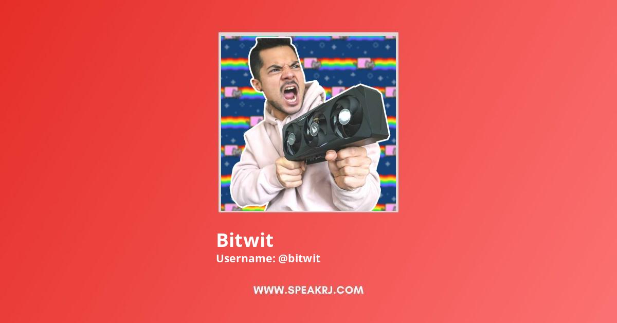 Bitwit YouTube Channel Statistics / Analytics - SPEAKRJ Stats