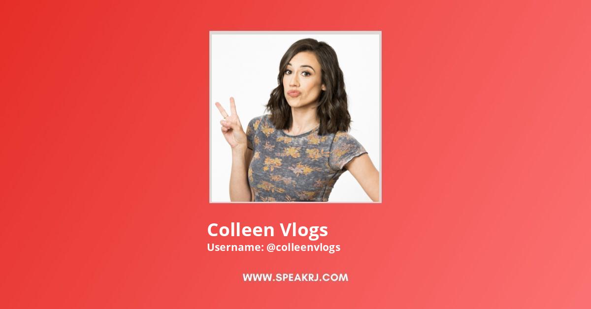Colleen Vlogs YouTube Channel Statistics / Analytics - SPEAKRJ Stats