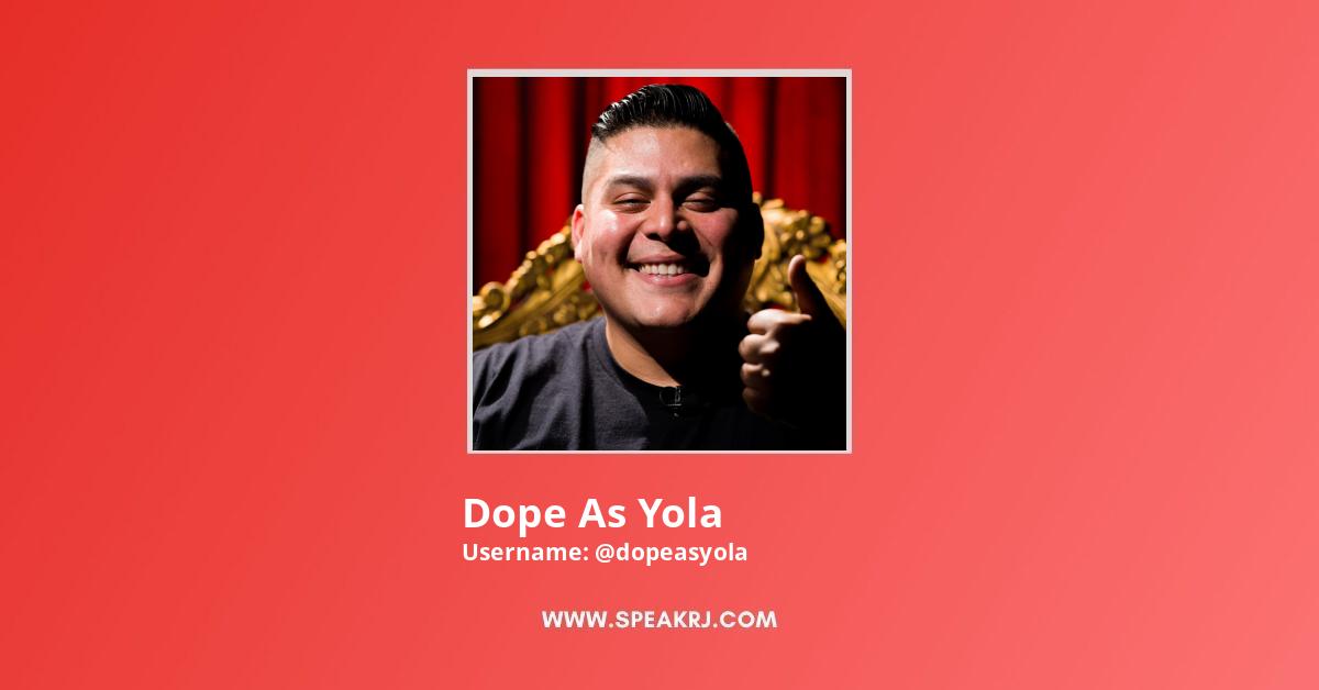 Dope As Yola YouTube Channel Statistics / Analytics - SPEAKRJ Stats