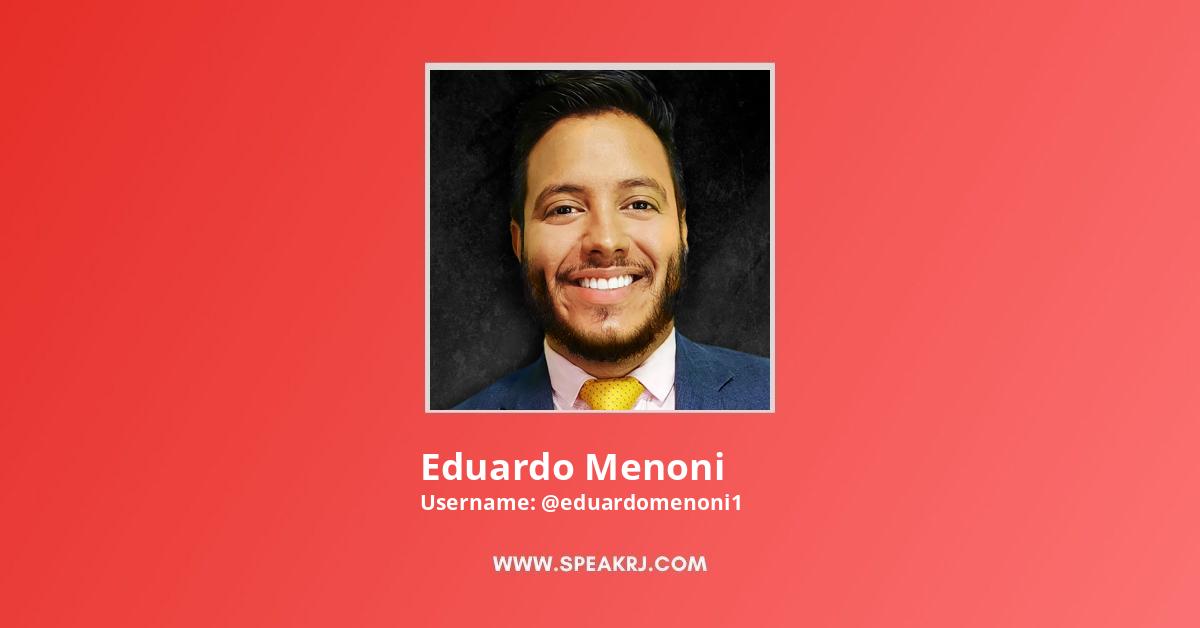 Eduardo Menoni YouTube Channel Statistics / Analytics - SPEAKRJ Stats