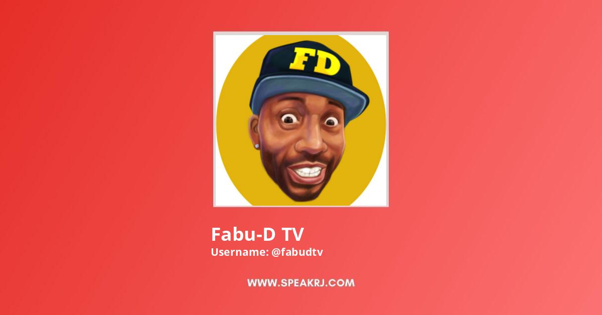 Fabu-D TV YouTube Channel Statistics / Analytics - SPEAKRJ Stats