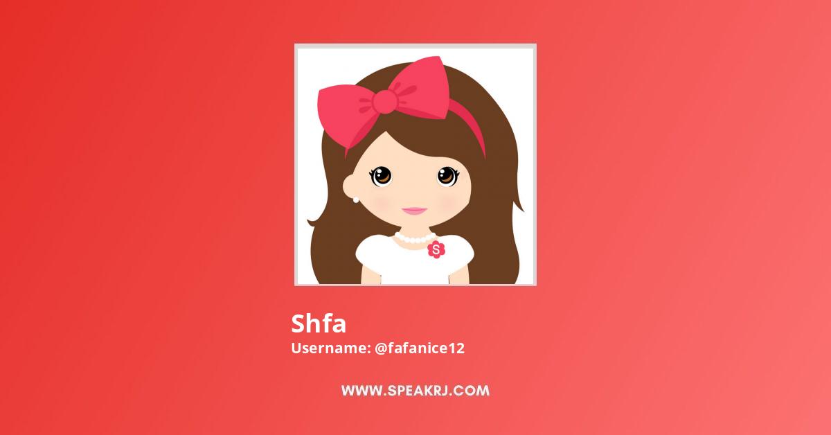 Shfa YouTube Channel Subscribers Statistics - SPEAKRJ Stats