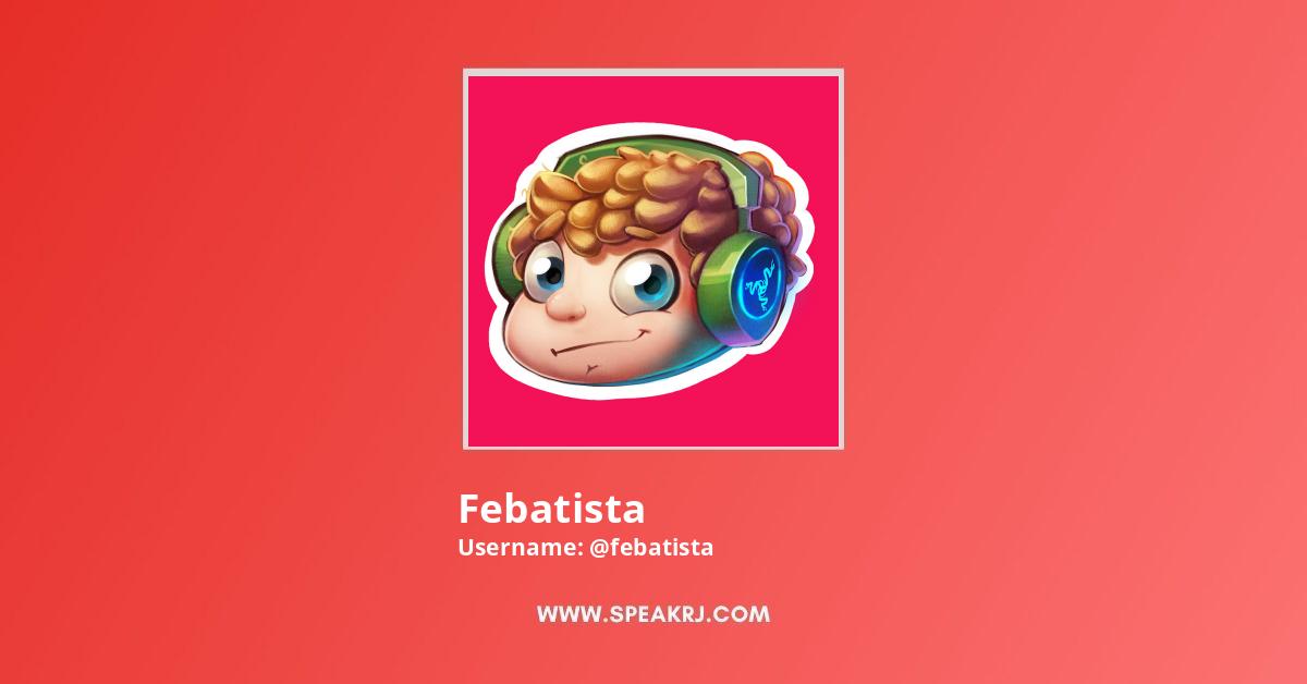 Febatista YouTube Channel Statistics / Analytics - SPEAKRJ Stats