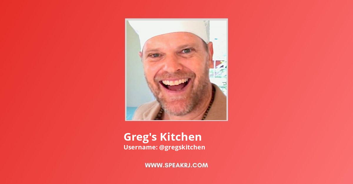 Greg's Kitchen YouTube Channel Statistics / Analytics - SPEAKRJ Stats