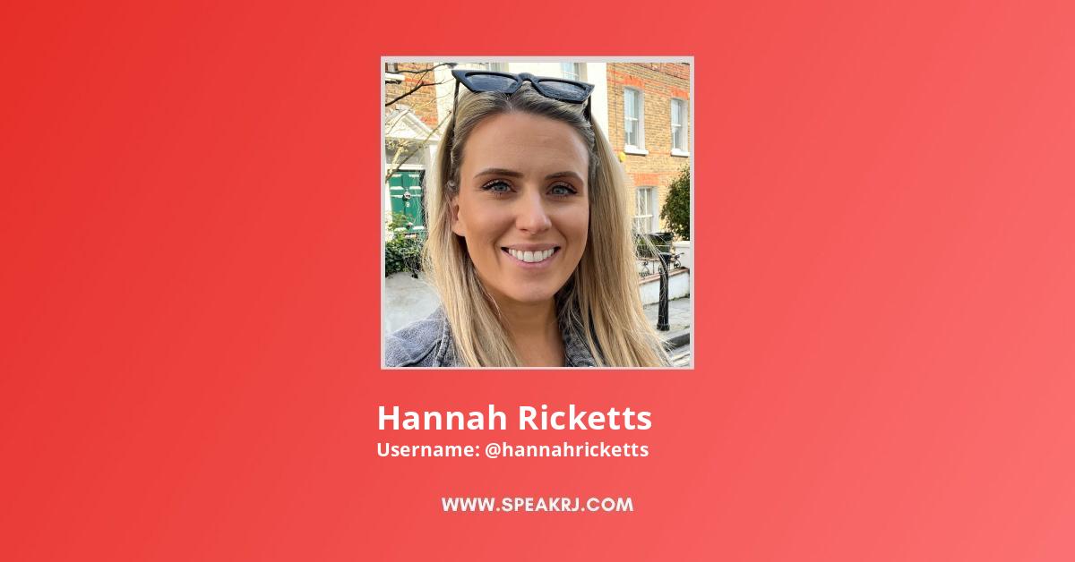 Hannah Ricketts YouTube Channel Statistics / Analytics - SPEAKRJ Stats