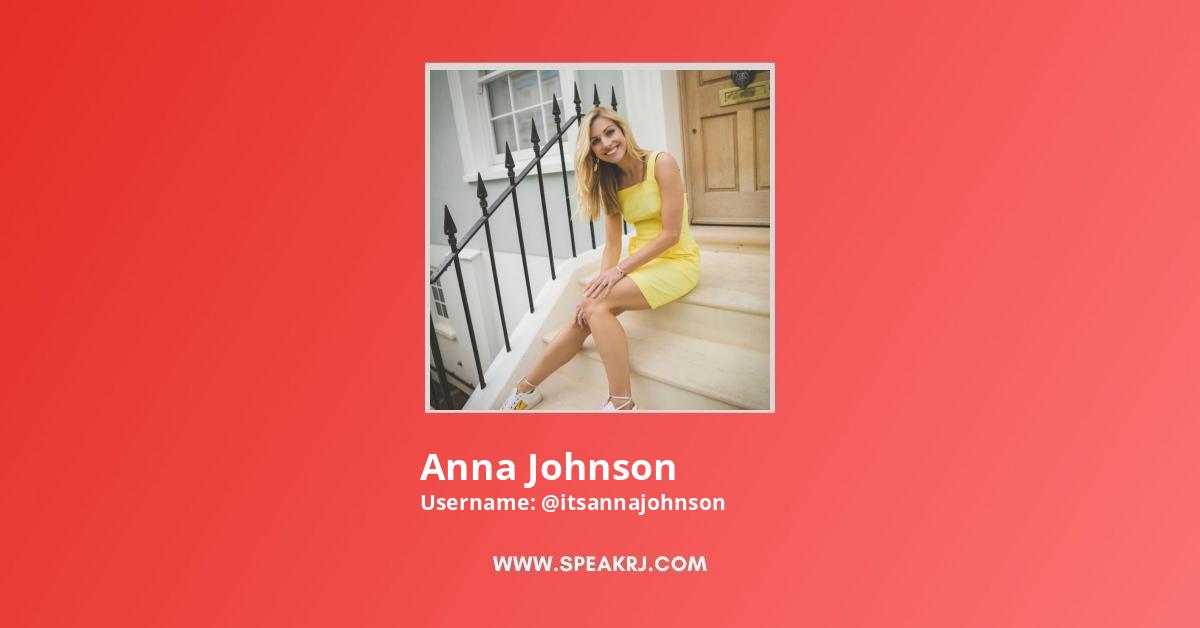Anna Johnson YouTube Channel Statistics / Analytics - SPEAKRJ Stats