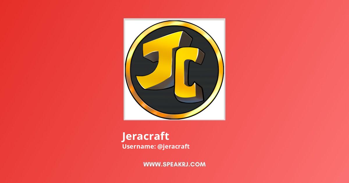 Jeracraft YouTube Channel Statistics / Analytics - SPEAKRJ Stats