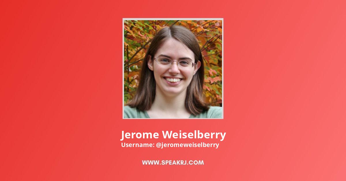 Jerome Weiselberry YouTube Channel Statistics / Analytics - SPEAKRJ Stats