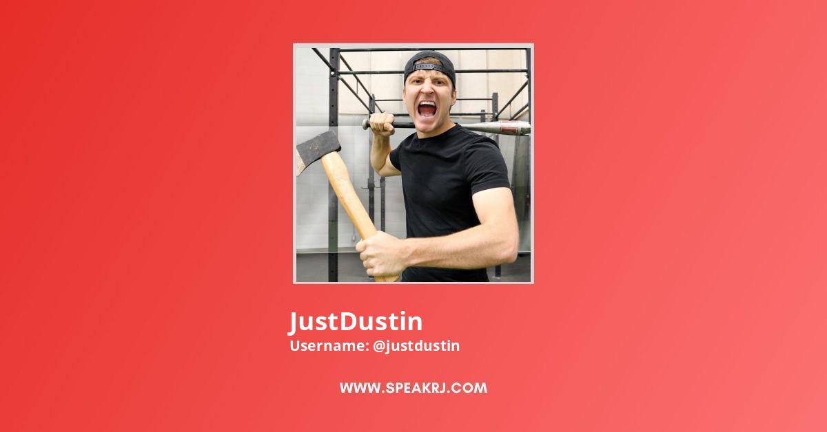 JustDustin YouTube Channel Statistics / Analytics - SPEAKRJ Stats