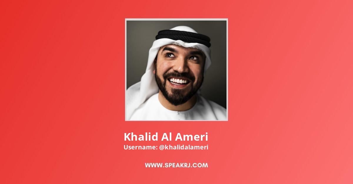 Khalid Al Ameri YouTube Channel Statistics / Analytics - SPEAKRJ Stats