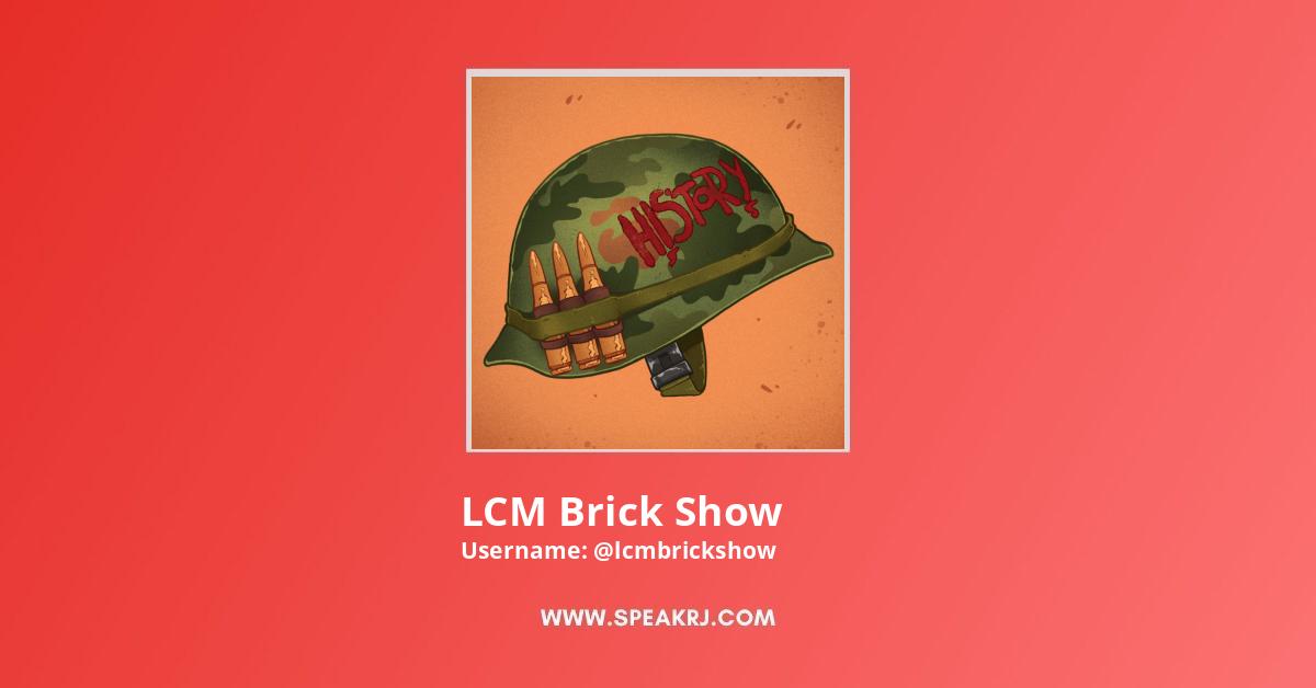 LCM Brick Show YouTube Channel Statistics / Analytics - SPEAKRJ Stats