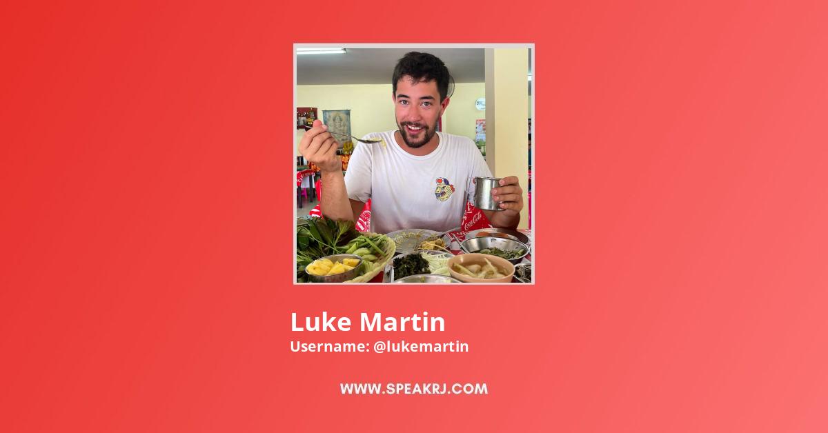 Luke Martin YouTube Channel Statistics / Analytics - SPEAKRJ Stats