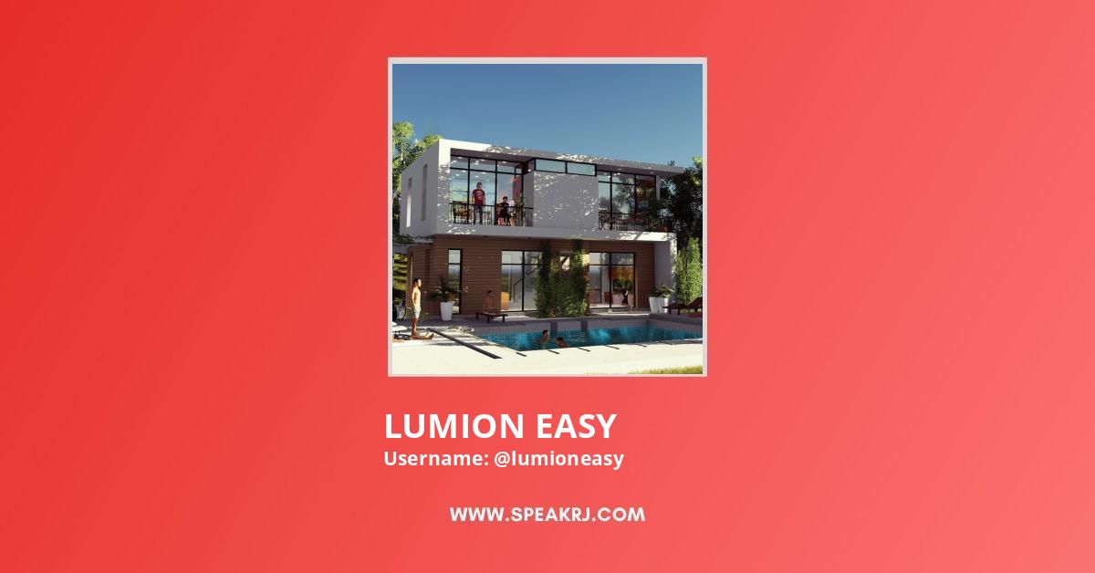 LUMION EASY YouTube Channel Statistics / Analytics - SPEAKRJ Stats
