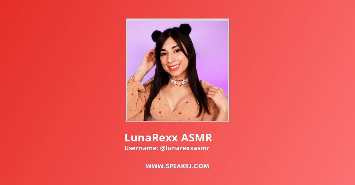LunaRexx ASMR YouTube Channel Statistics / Analytics - SPEAKRJ Stats