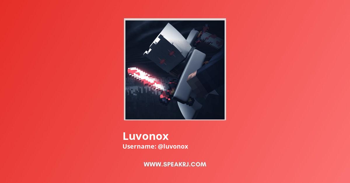 Luvonox YouTube Channel Statistics / Analytics - SPEAKRJ Stats