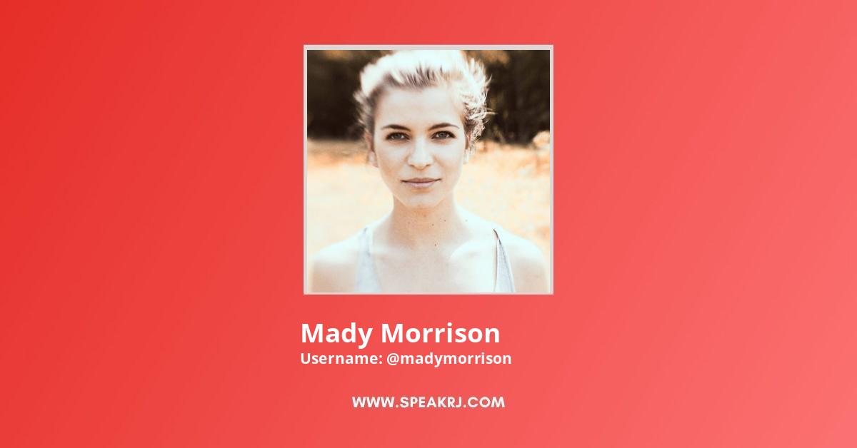 Mady Morrison YouTube Channel Statistics / Analytics - SPEAKRJ Stats