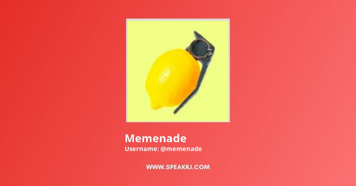 Memenade YouTube Channel Statistics / Analytics - SPEAKRJ Stats