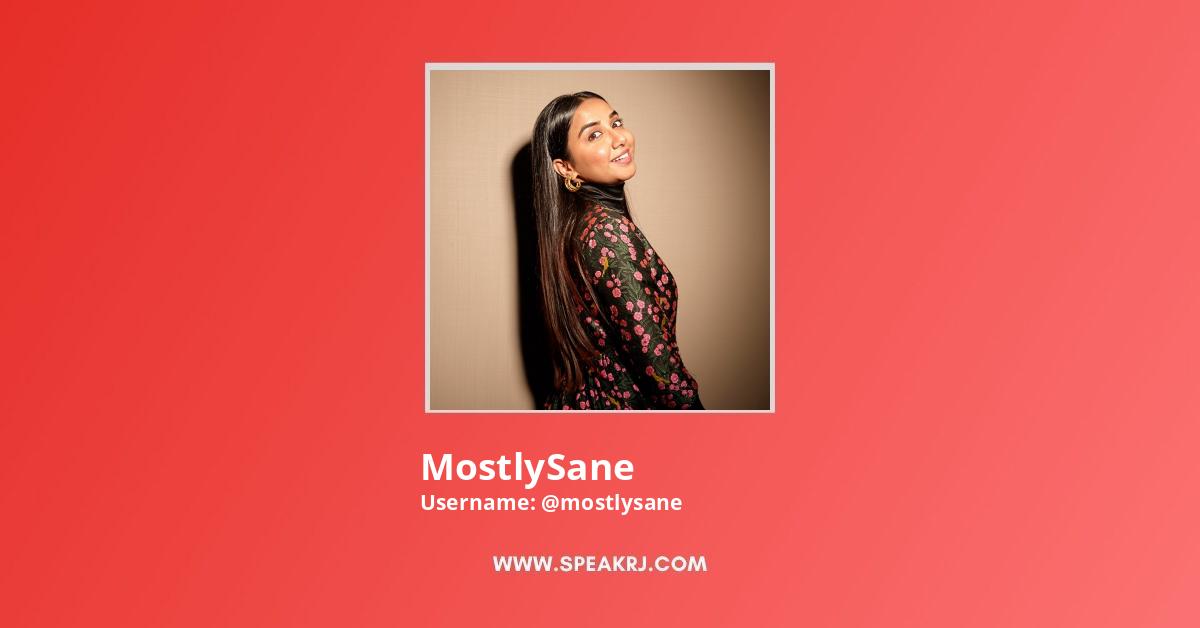 MostlySane YouTube Channel Statistics / Analytics - SPEAKRJ Stats
