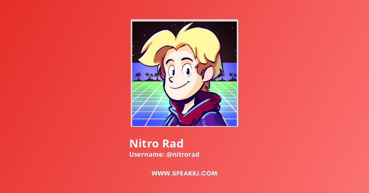 Nitro Rad YouTube Channel Statistics / Analytics - SPEAKRJ Stats