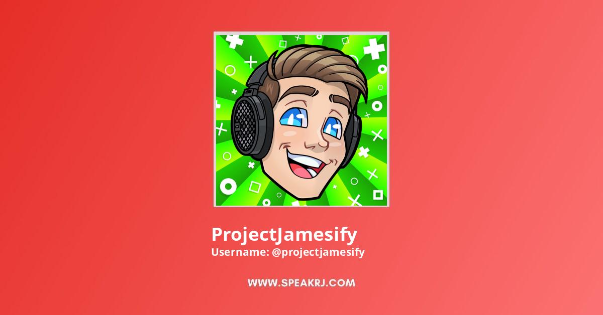 ProjectJamesify YouTube Channel Statistics / Analytics - SPEAKRJ Stats